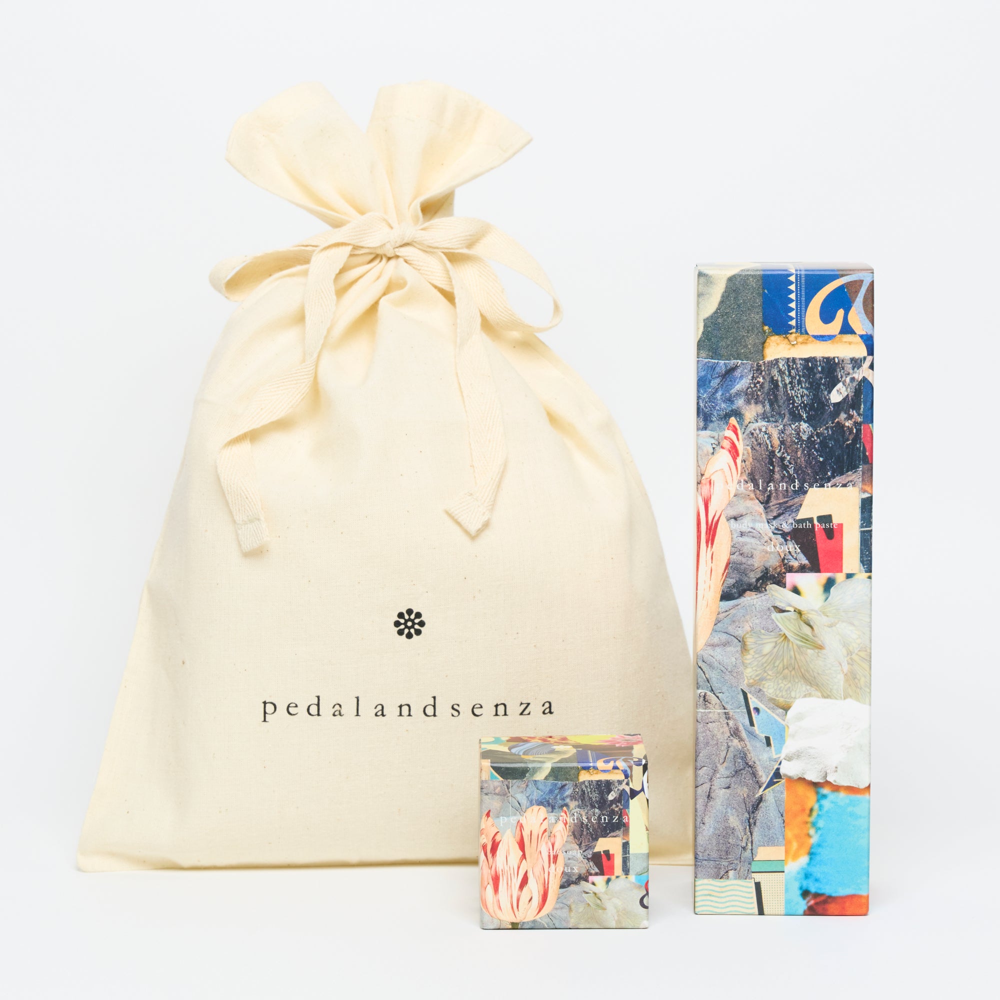 body mask & bar soap gift set〈doux〉 – pedal_and_senza